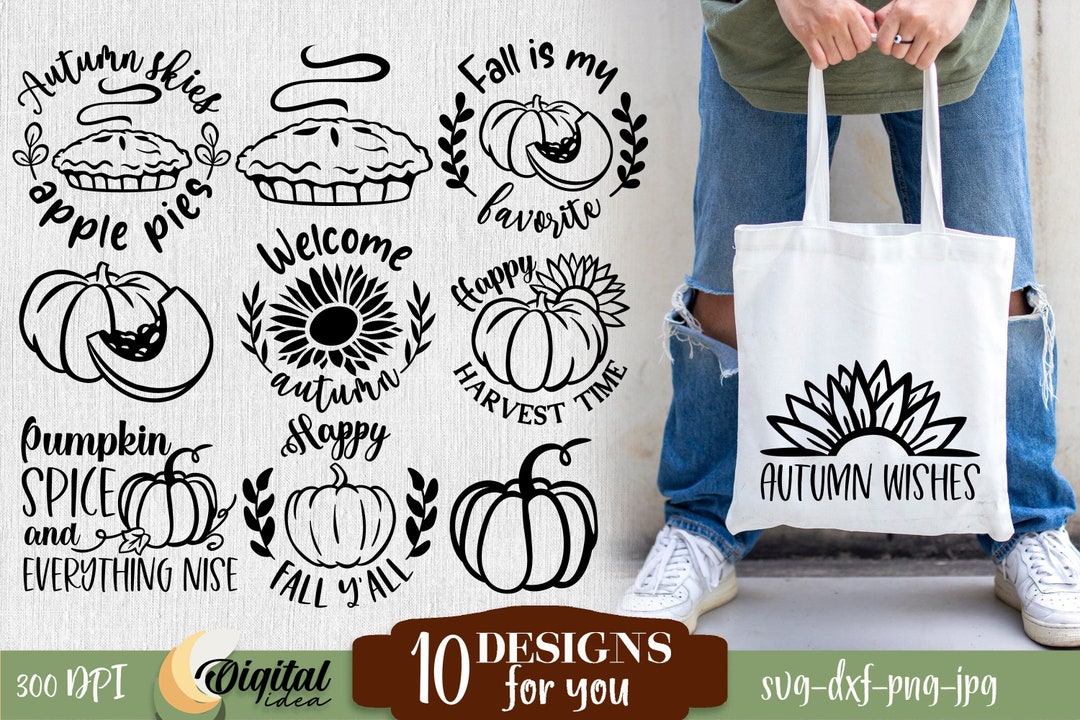 Fall SVG Bundle, Autumn Svg, Fall Quotes and Sayings, Welcome Autumn ...