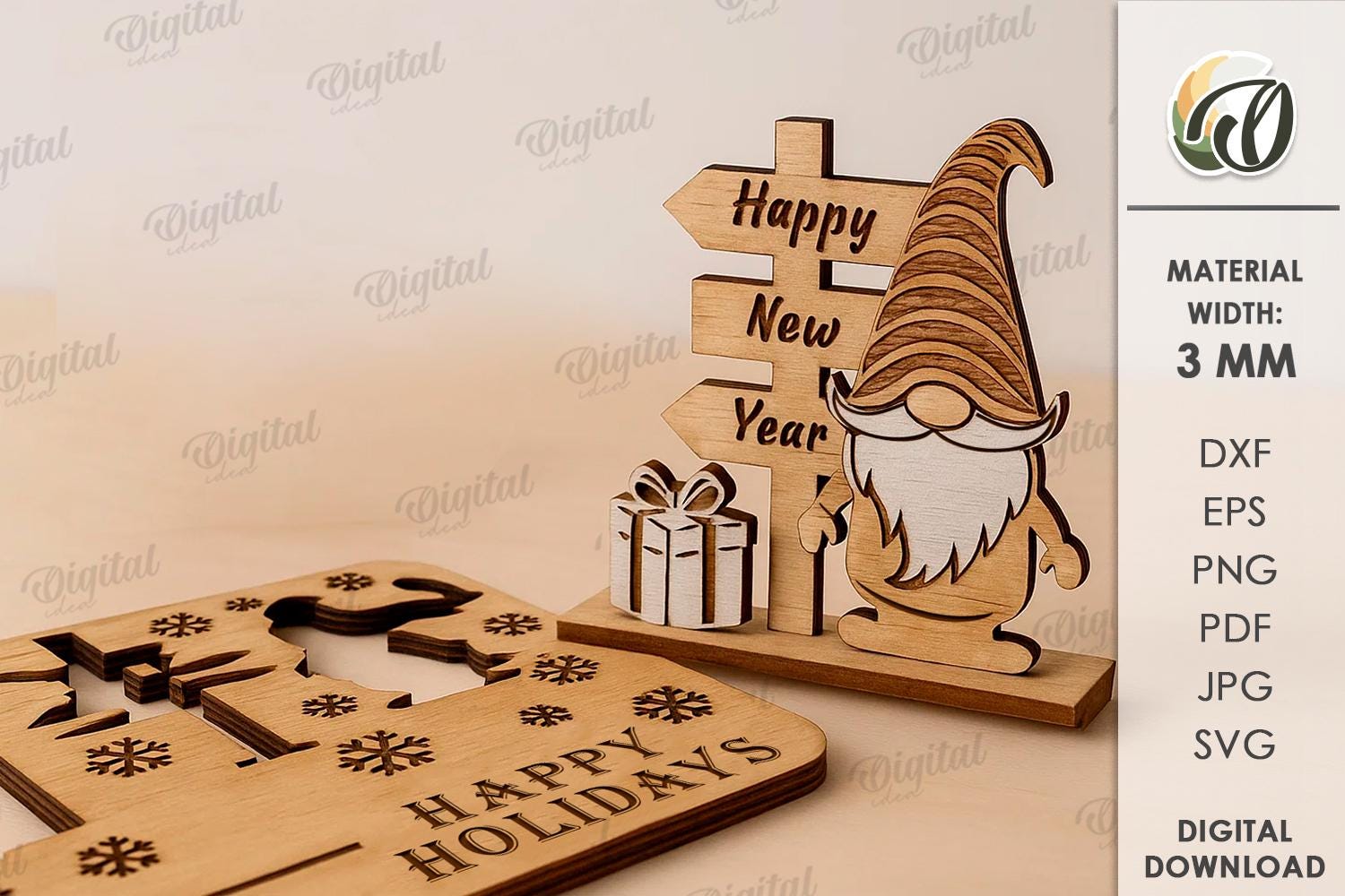 3D Christmas Gift Pop up Cards Bundle, Christmas Greeting Card Laser ...