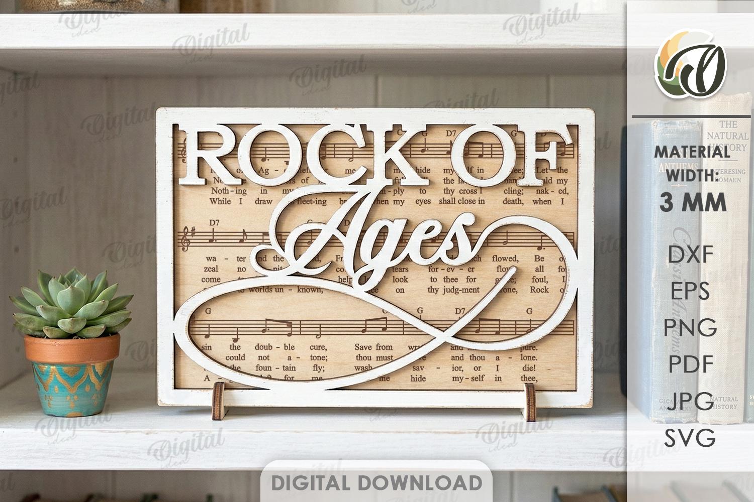 3D Christian Hymn Stands Bundle, Religious Decor Laser Cut Files ...