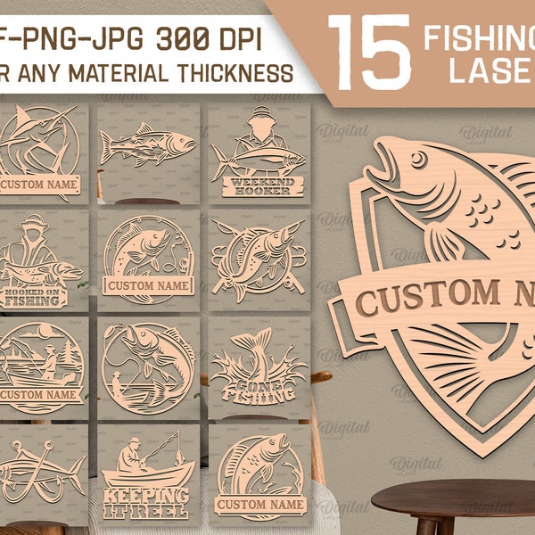 Fishing Signs - Etsy