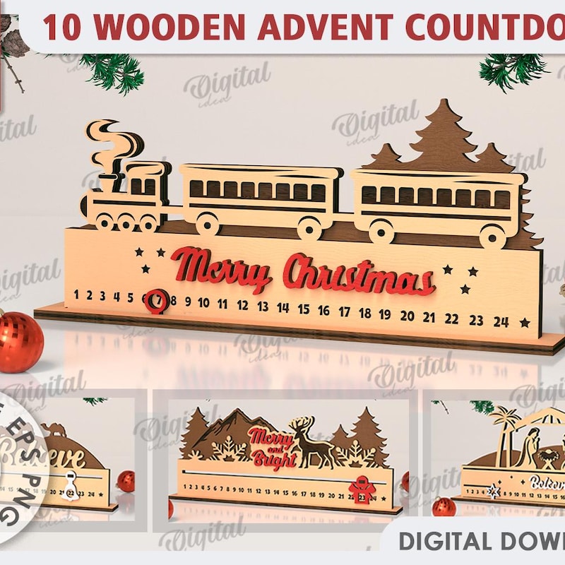 Christmas Countdown - Etsy