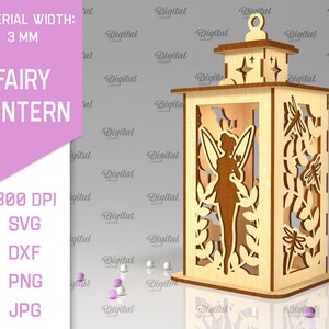 Fairy Lanterns Laser Cut Bundle, Kids Candle Holder 3D Lasercut ...