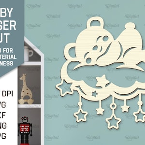 Baby Signs Bundle, Nursery Sign Laser Cut, Wooden Kids Sign, Wall ...