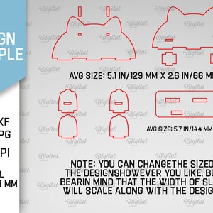 3D Animal Glasses Holders Bundle, Glasses Holder Laser Cut, Cute ...