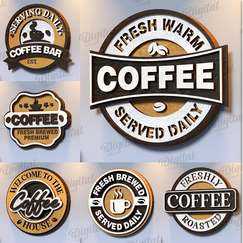 Laser Cut Coffee Station - Etsy UK