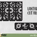 Floral 3D Lantern SVG Bundle, Flower Paper Lantern SVG, 3D Paper ...