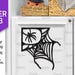 Halloween Spider Web Decor Bundle, Wooden Halloween Wall Art Laser Cut ...