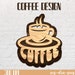 Coffee Hanging Round Sign SVG Bundle, Coffee Wall Panel Lasercut ...