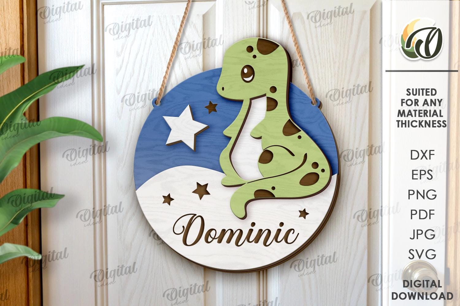 3D Kids Room Signs Bundle, Layered Nursery Decor Laser Cut, Wooden Kid ...