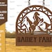 Personalized Wooden Farm Signs Bundle, Farm House Hanger Laser Cut ...