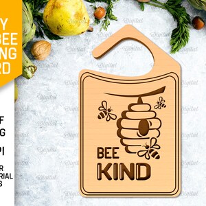 Honey With Bee Cutting Board Bundle, Kitchen Cutting Board Laser Cut ...