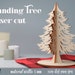 Christmas Tree Stands Laser Cut Bundle, Standing Christmas Trees 3D ...