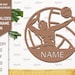 Custom Sports Name Signs Laser Cut Bundle, Personalized Sport Sign ...