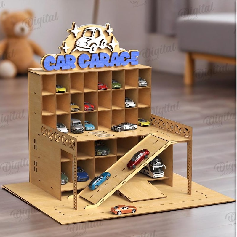 Toy Garage Laser Files - Etsy