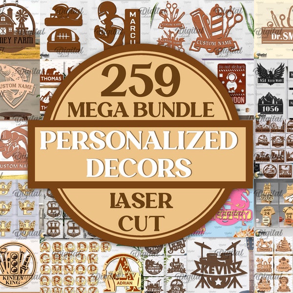 Custom Laser Cut Wall Decor - Etsy