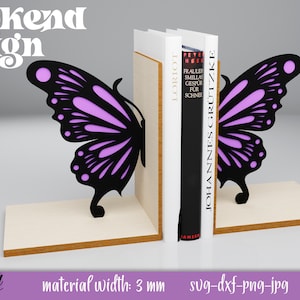3D Book End Bundle, Lasercut Bookend Designs, Book Holder Glowforge ...