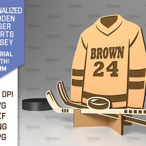 Personalized Sports Jerseys Laser Cut Bundle, 3D Custom Sign Lasercut ...