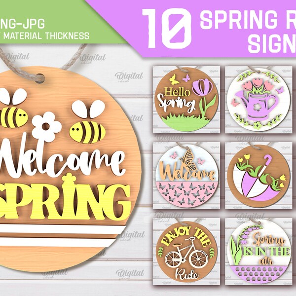 Hanging Door Sign - Etsy