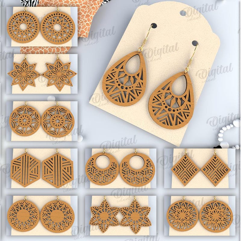 African Earrings - Etsy