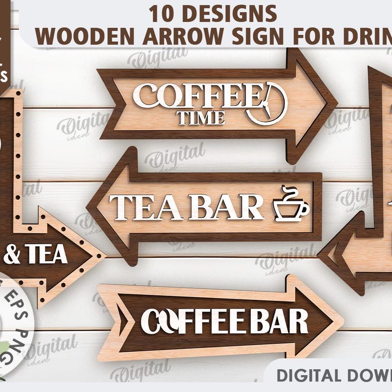 Wooden Coffee Sign - Etsy