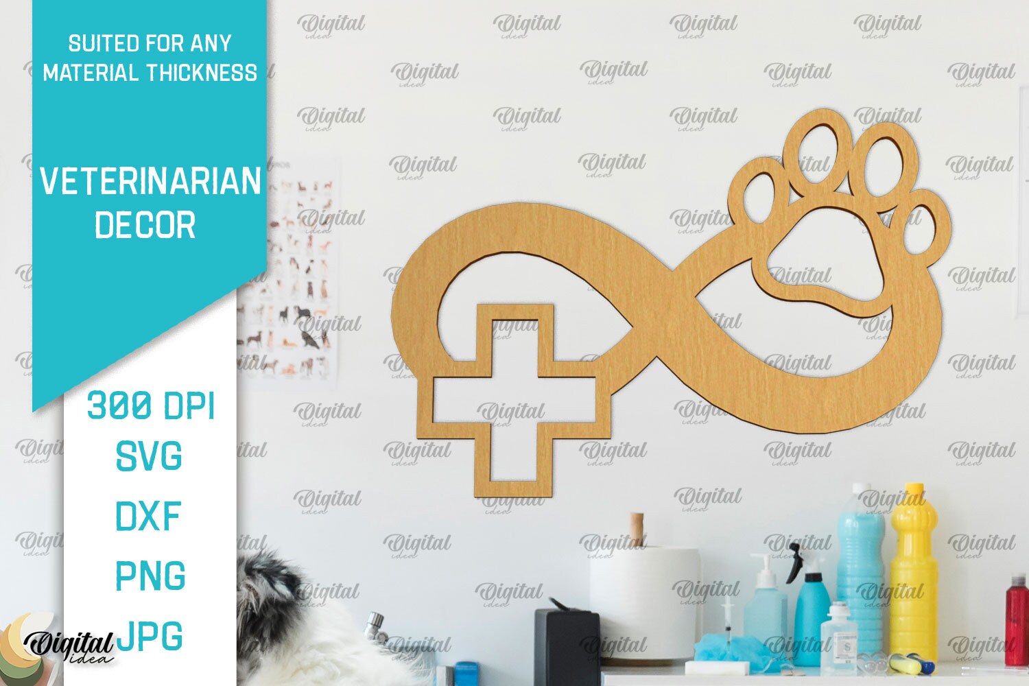 Veterinarian Signs Bundle, Welcome Sign Laser Cut, Vet Paper Cut, Home ...