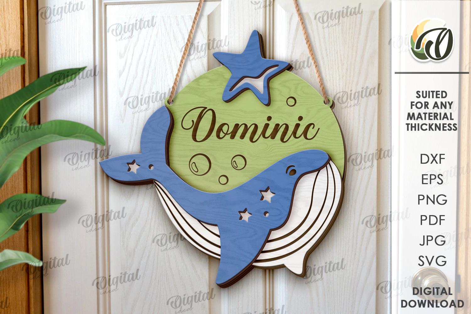 3D Kids Room Signs Bundle, Layered Nursery Decor Laser Cut, Wooden Kid ...