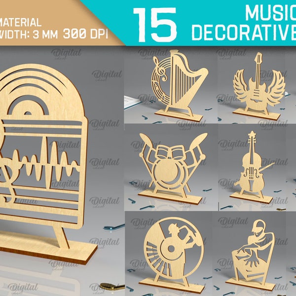 Laser Cut Music Notes - Etsy