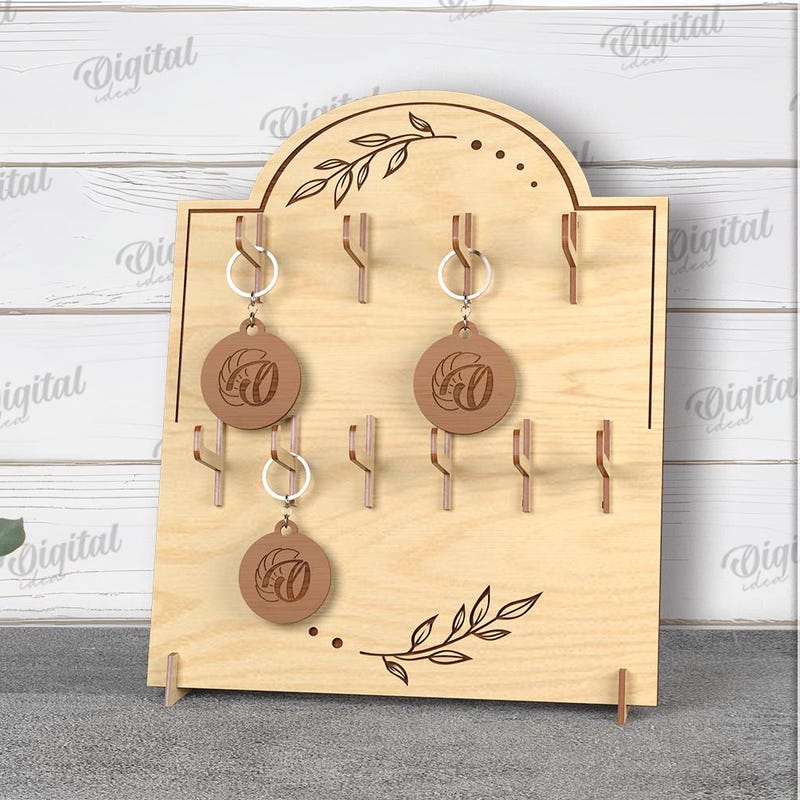 Keychain Display Stand - Etsy