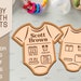 Custom Baby Birth Stats Laser Cut Bundle, 3D Layered Newborn Chart, New ...