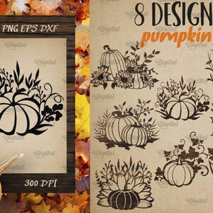 Fall Laser Cut Mega Bundle, 227 Home Decor Lasercut Designs, 3D Laser ...