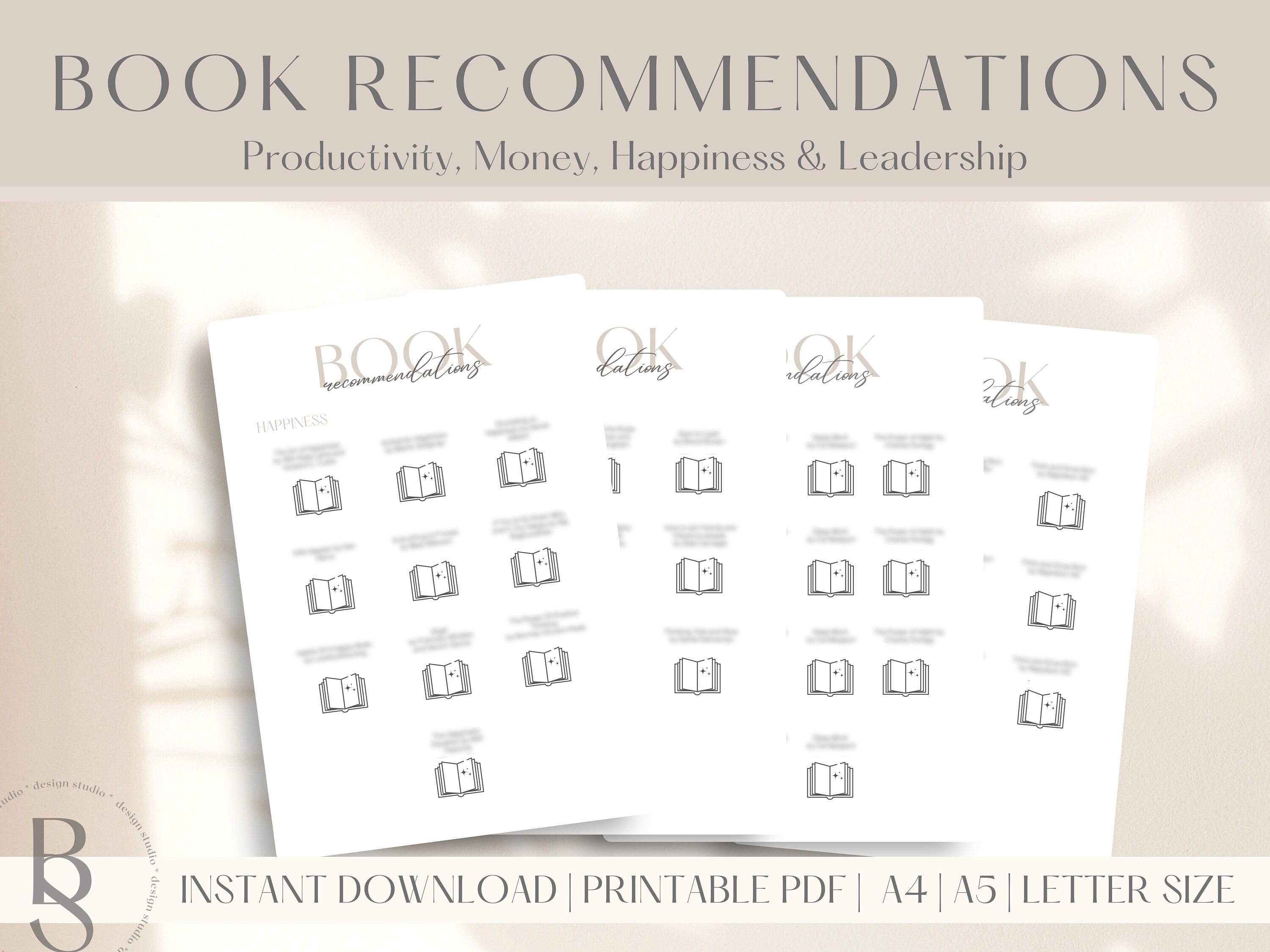 Reading Planner Printable | Printable Reading Journal | Book Planner ...