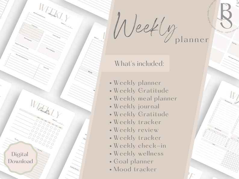 Weekly to Do List Printable Weekly Task Template Weekly Planner ...