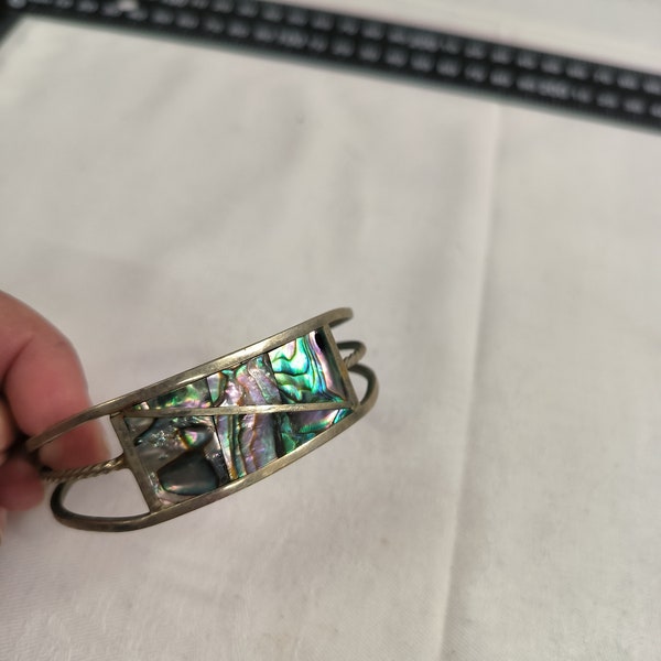Abalone Bangle - Etsy