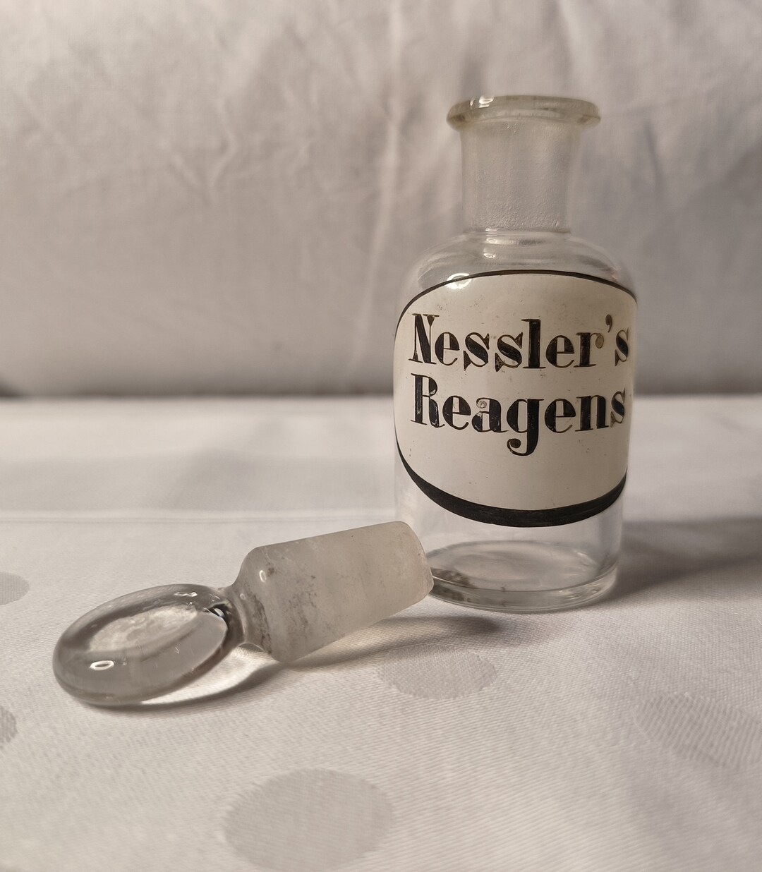 1900 nessler's Reagent Apothecary Glass Bottle - Etsy