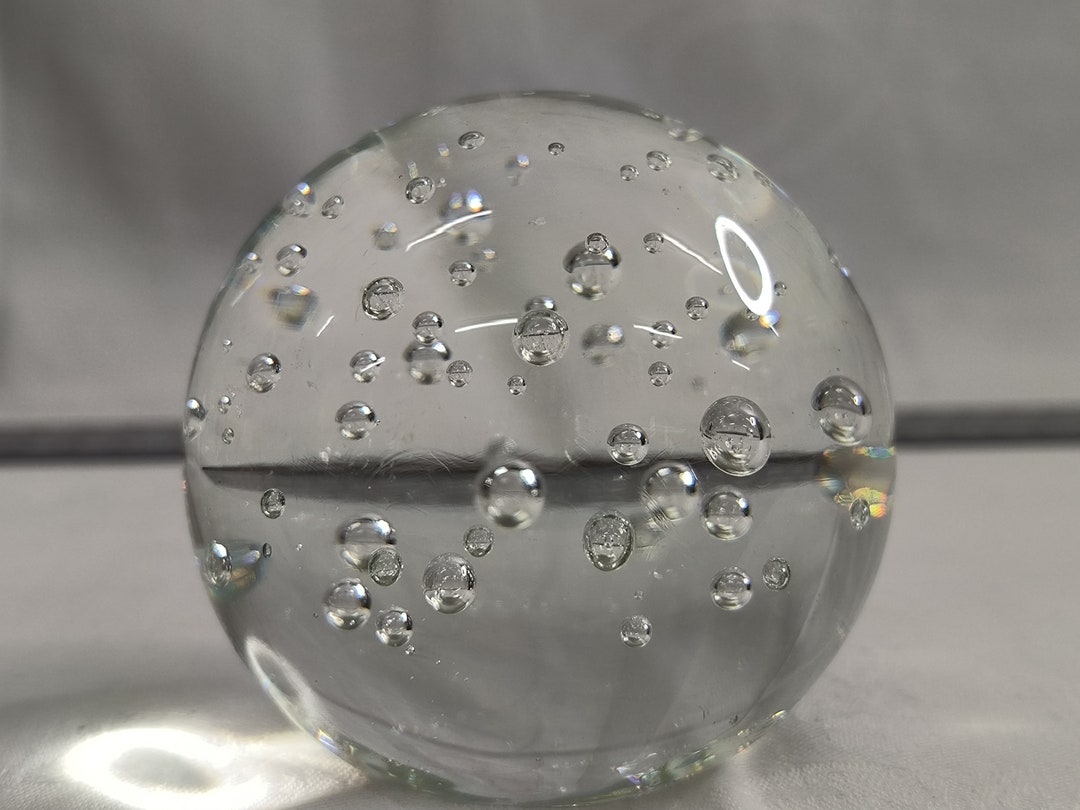 Large Paperweight Ball Made of Murano Glass - Etsy UK