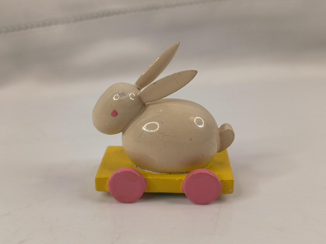 Wendt and Kühn "rabbit on a Pull-along Rolling Board" Erzgebirge ...