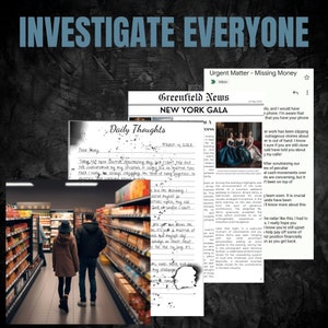 Printable Murder Mystery Case File - Digital Download, Detective True ...