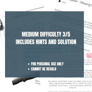 Printable Murder Mystery Case File Digital Download - Etsy