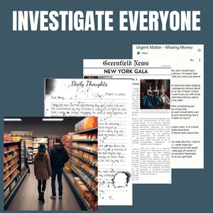 Printable Murder Mystery Case File Digital Download, Detective True ...