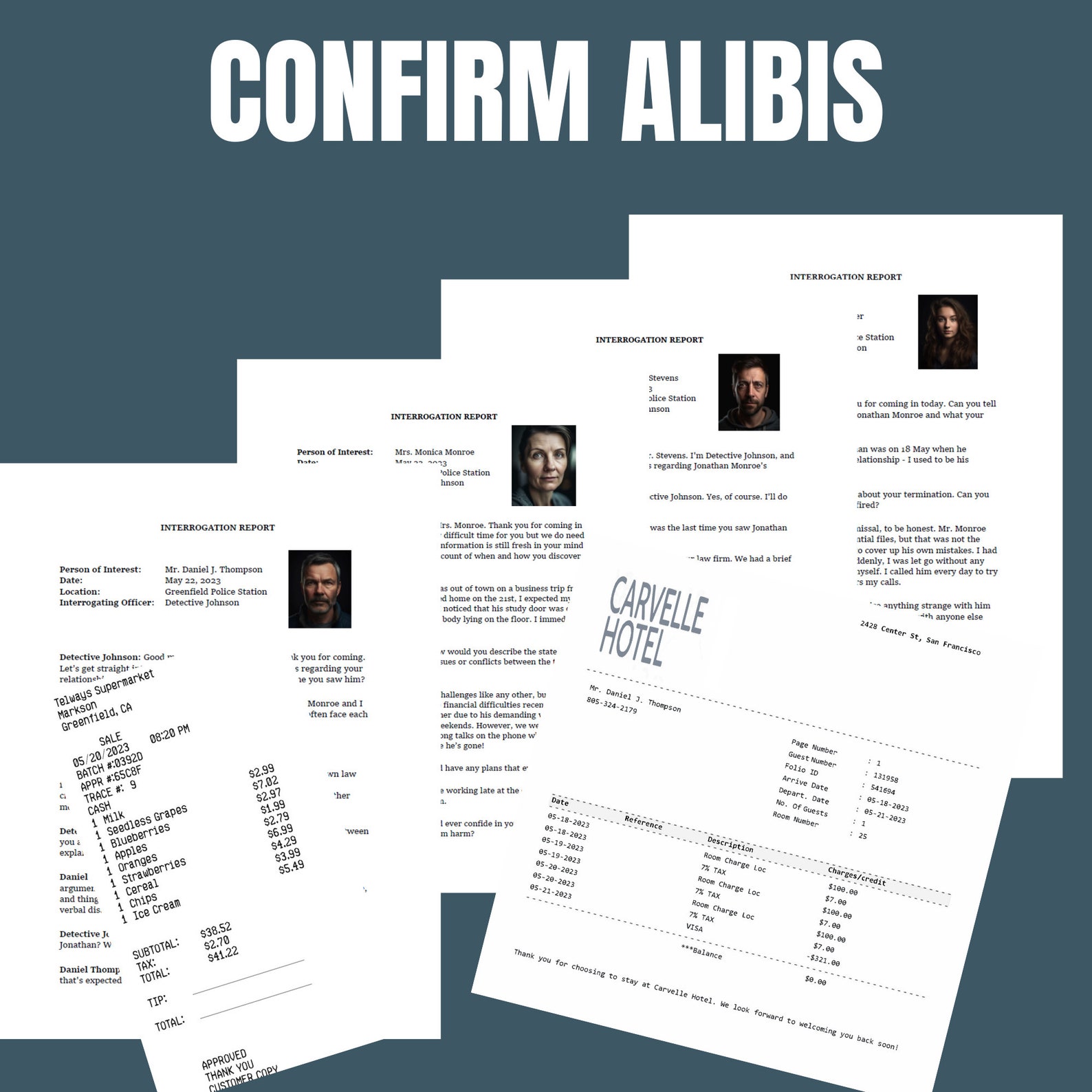 Printable Murder Mystery Case File Digital Download - Etsy UK