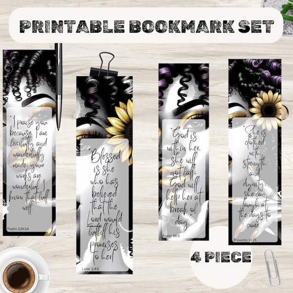 Prayer Bookmarks Bookmark PDF Printable Bookmarks Bible Journal ...