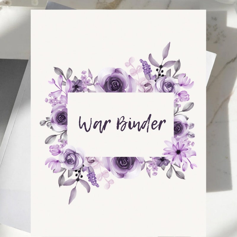 War Binder Inserts - Etsy