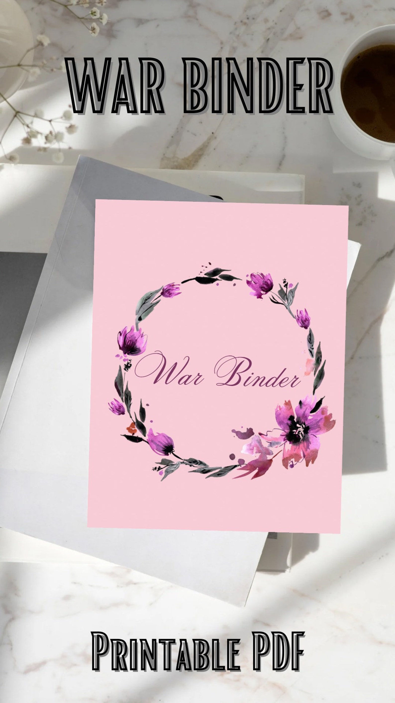 DIY War Binder | Bible Planner | Bible Study | Printable War Binder ...