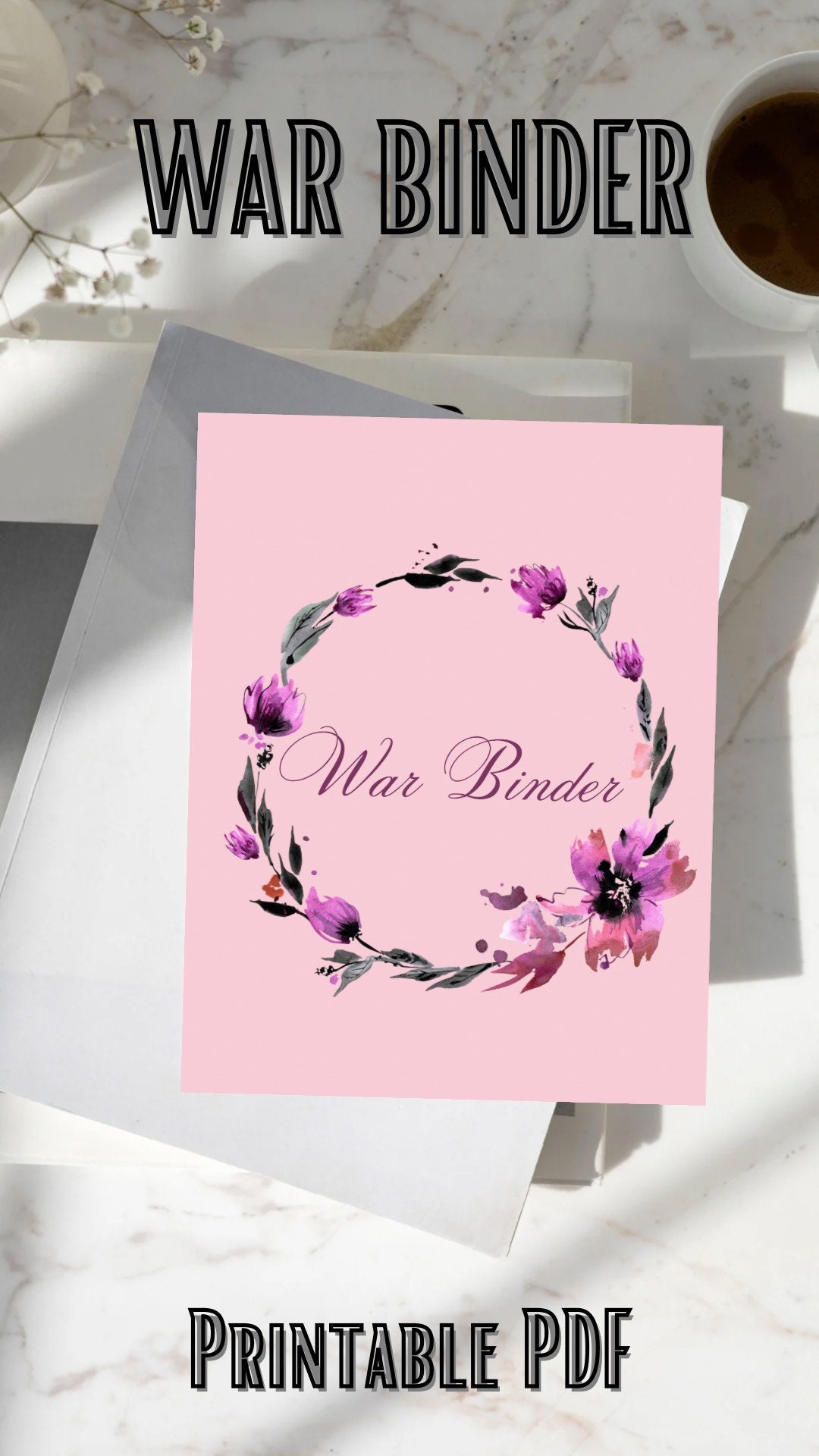 DIY War Binder | Bible Planner | Bible Study | Printable War Binder ...