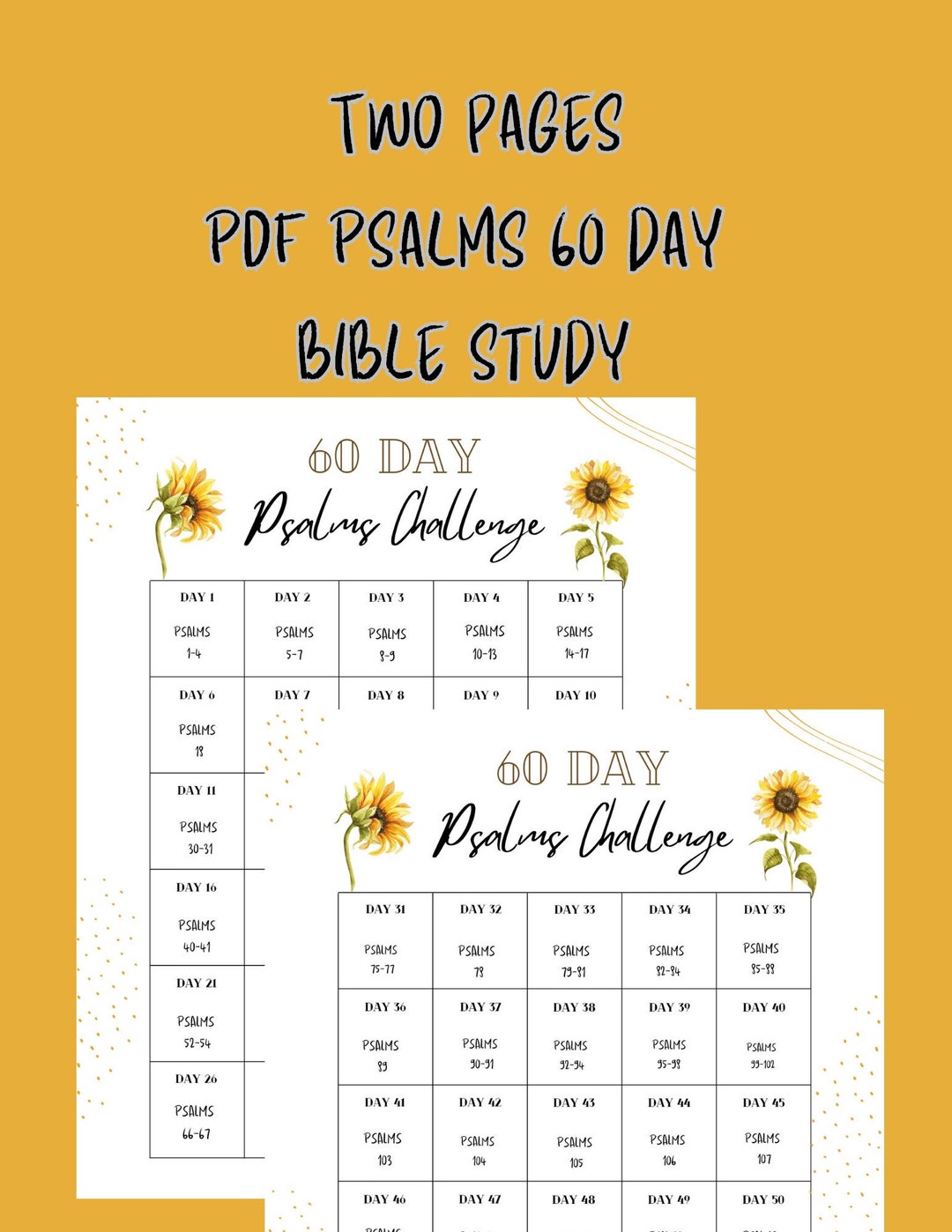 Psalms Bible Study | Bible Planner | Psalms Bible Study | Printable ...