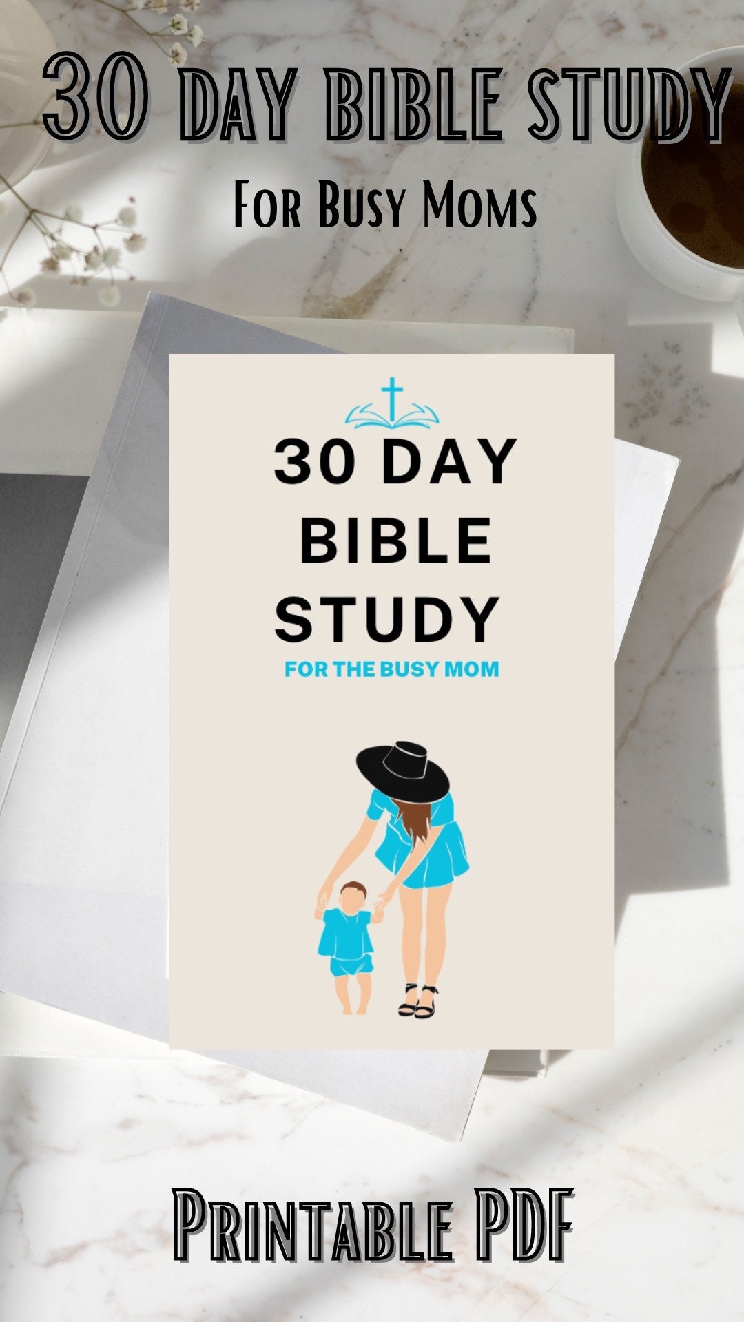 Busy Mom Bible Study Binder Print Out | PDF Print | Prayerful Woman ...