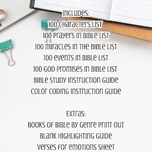 Deluxe Bible Starter Set War Binder Loaded Bible Printout With ...