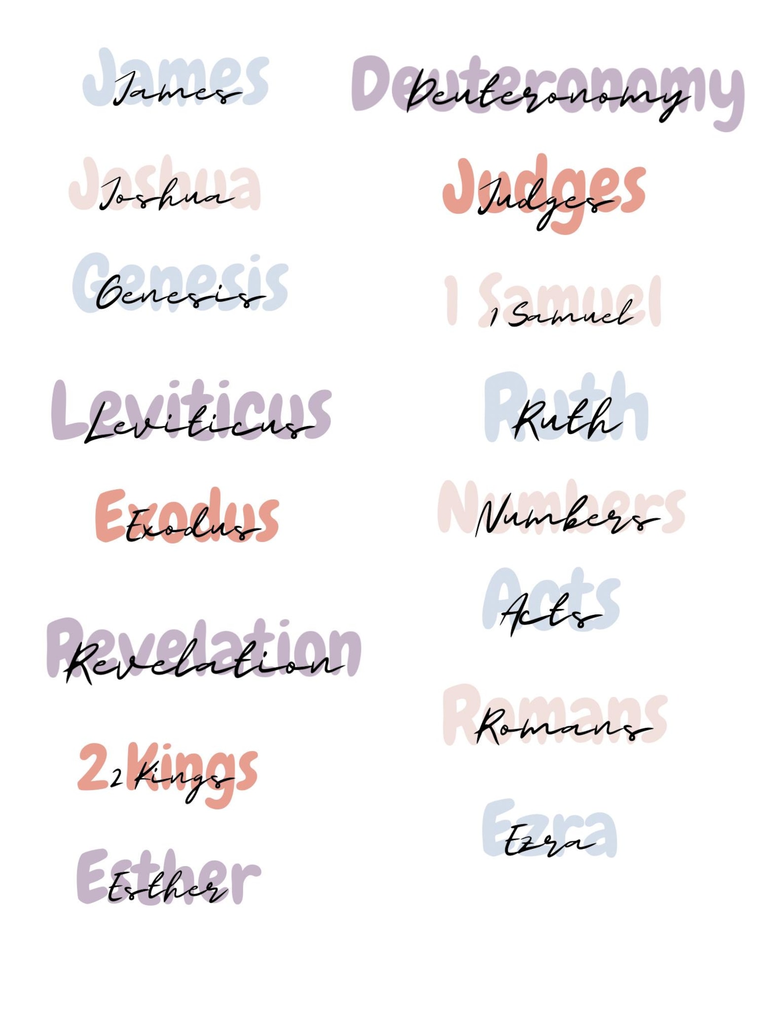 Bible Header Stickers | PDF Print | Prayerful Woman | Printable Bible ...