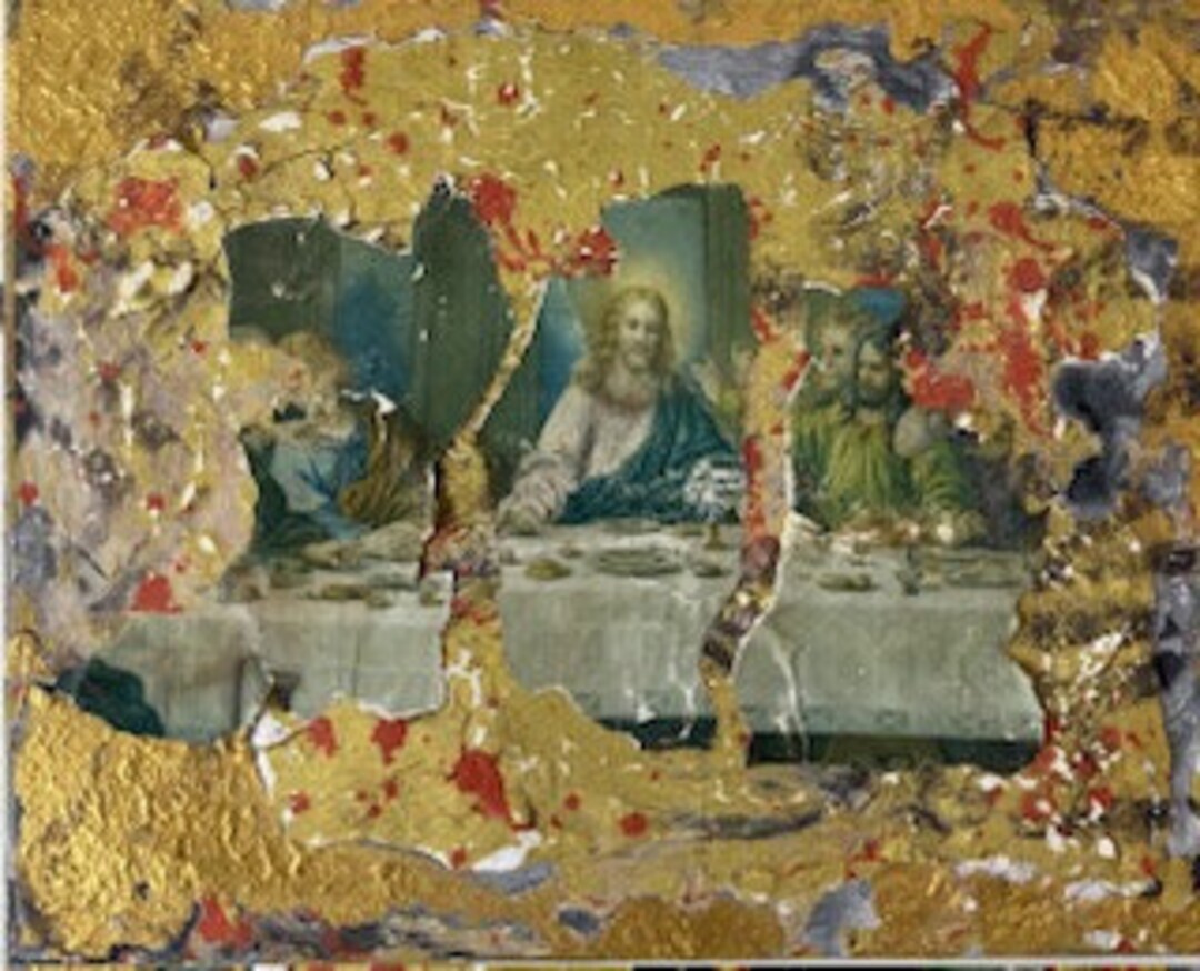 A Last Supper-collage - Etsy