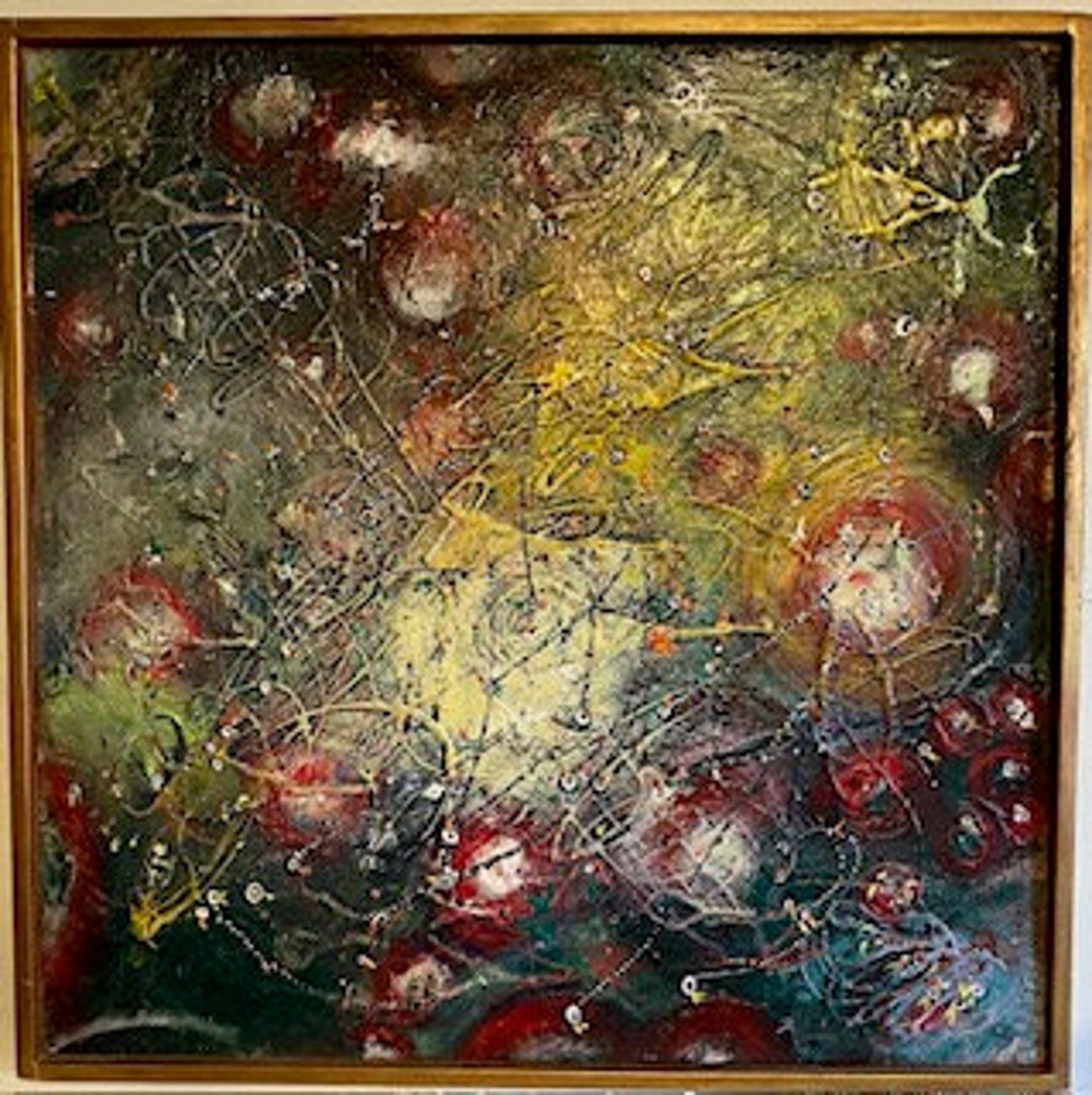 Creatures-abstract Painting - Etsy